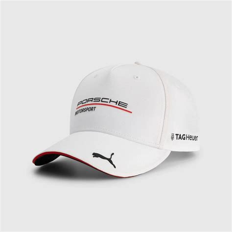 Porsche Motorsport Team Hat White Paddock Collection