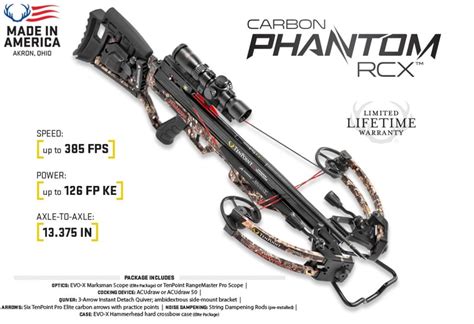 Tenpoint Carbon Phantom Rcx Rangemaster Pro Scope Kygunco