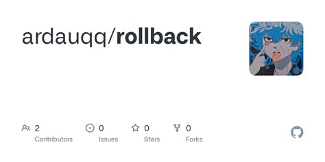 Github Ardauqqrollback