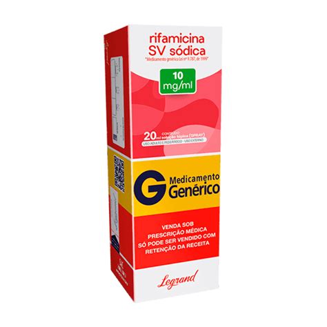 Rifamicina 10mgml Genérico Legrand Spray 20ml