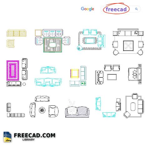 Sofas Soft Download 2d In Dwg Block File Autocad