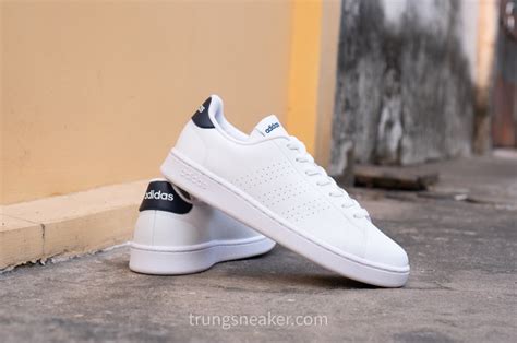 Giày Tennis Adidas Advantage White Navy Gz5299