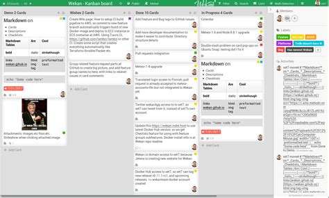 Board Redesign · Issue 1690 · Wekan Wekan · Github