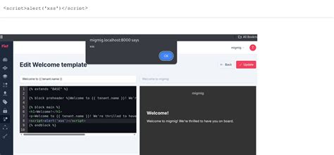 Fief Server Server Side Template Injection Vulnerability
