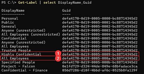 assign a default sublabel within a sensitivity label hierarchy michel