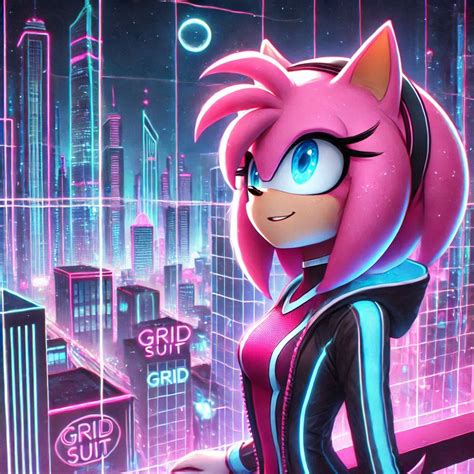 Amy Rose Tron Legacy 26 By Modojeda On Deviantart