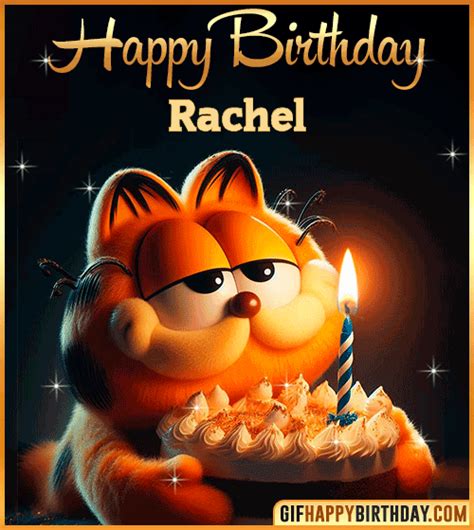 🎉 Happy Birthday Rachel  🎂 Funny And Personalized Animated Wishes