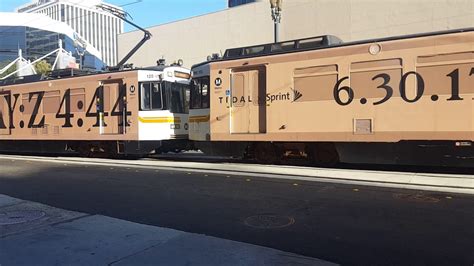 Los Angeles Metro Rail 1989 Nippon Sharyo P865 117 113 And 120