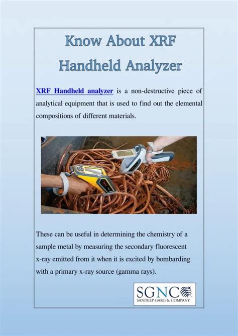 Ppt Xrf Alloy Analyzer Powerpoint Presentation Free Download Id