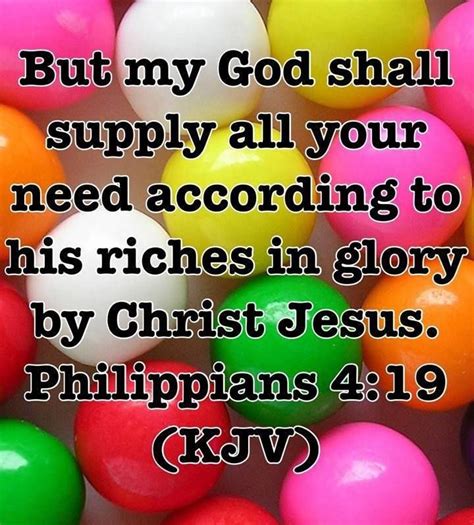Philippians 419 Book Of Philippians Bible Promises My God Shall Supply