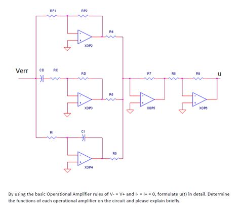 Solved By Using The Basic Operational Amplifier Rules Of