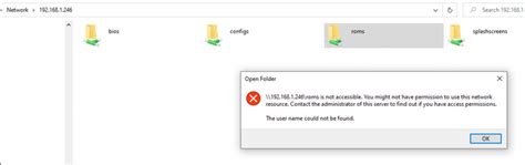 Windows Cant Access Unc Path For Rpi4 Rretropie