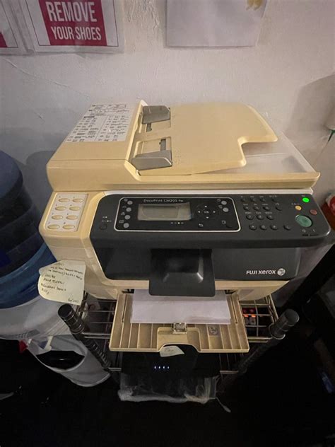 Fuji Xerox DocuPrint CM205 Fw Printer Computers Tech Printers Scanners Copiers On Carousell