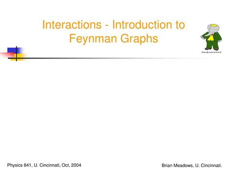 ppt interactions introduction to feynman graphs powerpoint