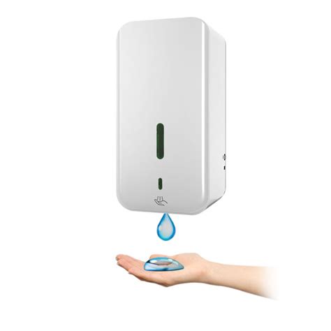 Dispensador De Jabón Automático De Pared De 1500ml Con Sensor Y Doble