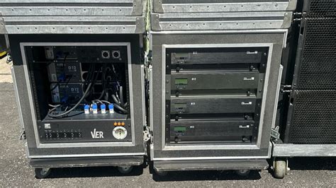 16 Dandb Audiotechnik J8 Line Array Loudspeakersw2 D12 Amp Rack Ths