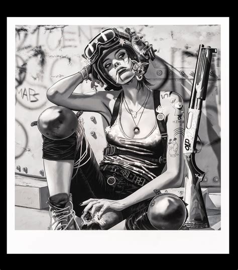 Tank Girl Print Released By Jamie Hewlett Fad Magazine