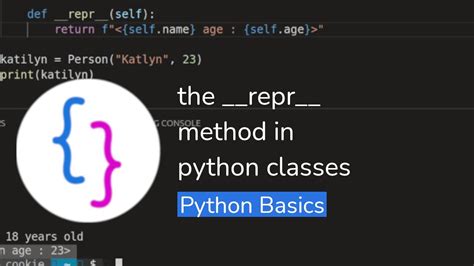Python Basics The Repr Method To Print Classes Youtube