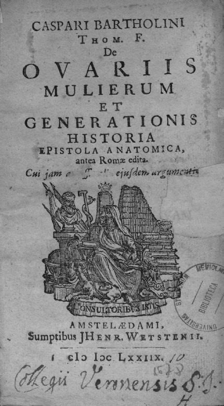 Caspar Bartholin The Younger Photos News And Videos Trivia And Quotes