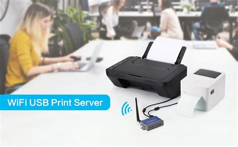 Cr202 Wireless Print Server With 2 Usb Port Share Two Printer Support