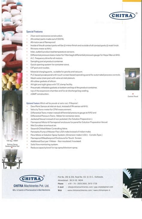 Fluid Bed System At ₹ 7000000 Fluid Bed Dryers In Ahmedabad Id