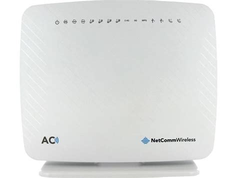 Netcomm Wireless Nf17acv Enhanced Vdsl2 Adsl2 Wireless Ac1600 Gigabit Gateway