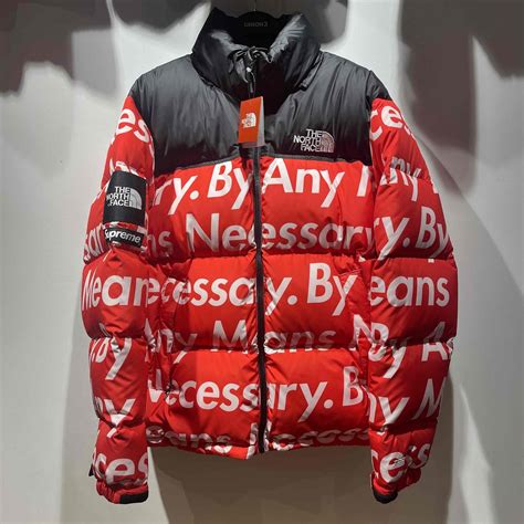 【楽天市場】supreme 15aw The North Face By Any Means Necessary Nuptse Jacket