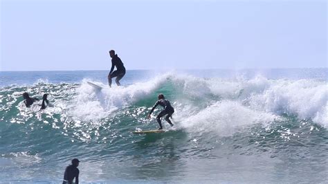 Surfing Point Dume Today Youtube