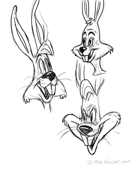 Mikes Drawings Go Here Crazy Rabbit Sketches