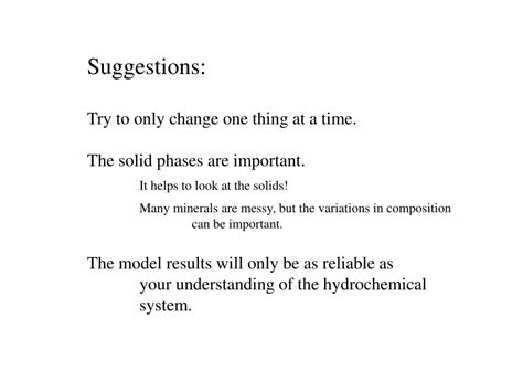 Ppt Inverse Mass Balance Modeling Versus “forward Modeling