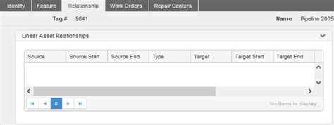 Linear Asset Relationship Tab Webtma 7 Tma Systems