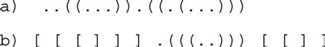 Bracket Notation Bracket Notation For The Structures In Figure 1 Download Scientific Diagram