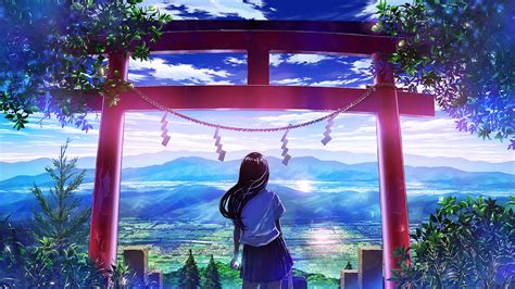 Japanese Anime Girl 4k Wallpapers Wallpaper Cave