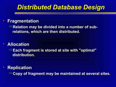 Distributed Database System Ppt