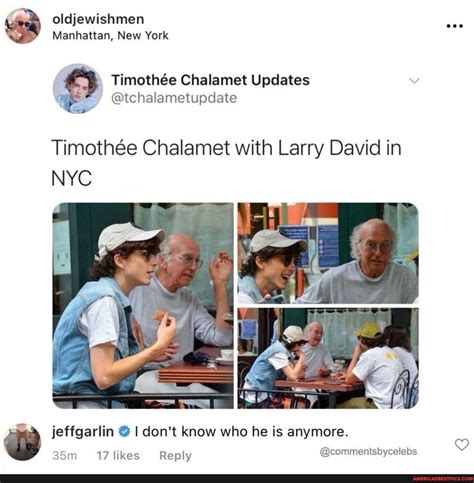 Pin By Gracem44 On Timothee Chalamet Timothee Chalamet Funny Moments Larry David