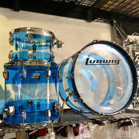 Ludwig Vistalite Drums