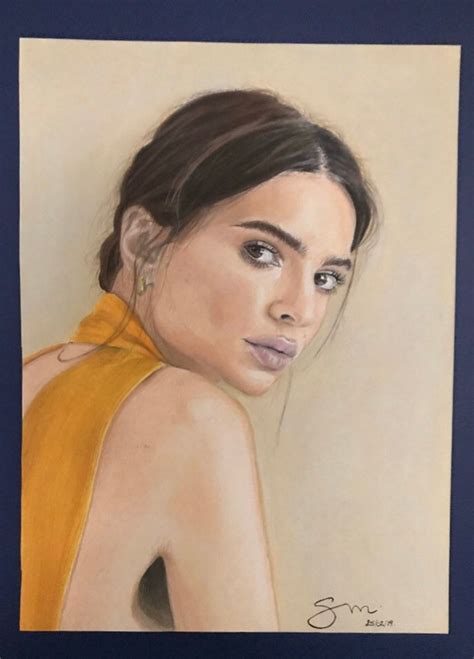 Limited Edition Fine Art Print Emily Ratajkowski Etsy