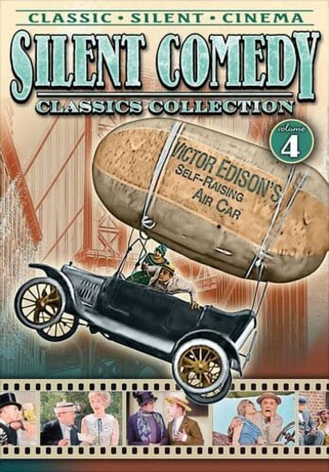 Silent Comedy Classics Collection 4 Dvd Alpha Video Comedy