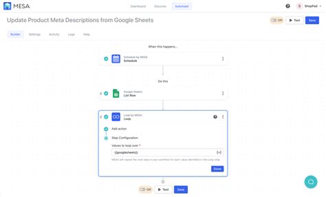 how to write shopify product meta descriptions using chatgpt mesa