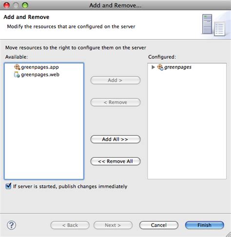 Run Two Or More Java Ee Projects From Eclipse At Once On Same Server