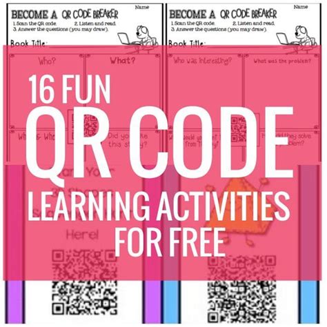 Qr Code Lessons And Activities Artofit