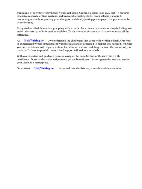 Contoh Thesis Argument Recommendation Pdf