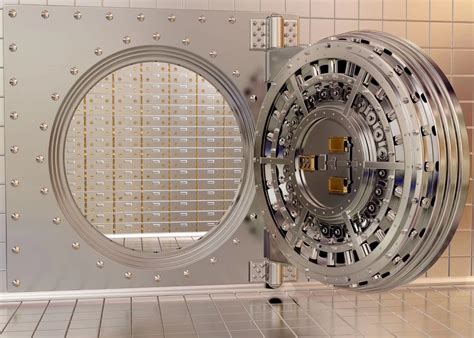 Bank Vault With Money