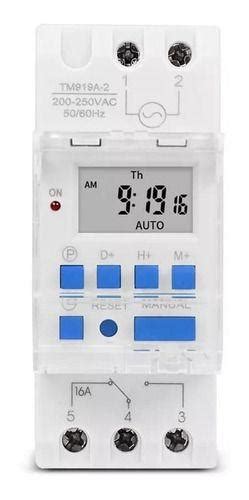 timer temporizador digital horário tm919a 2 220v 16on of din sinotimer timer de cozinha