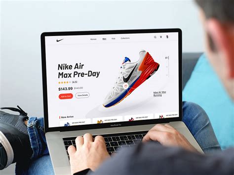 Nike Ecommerce Website Header Design By Kd Partho On Dribbble