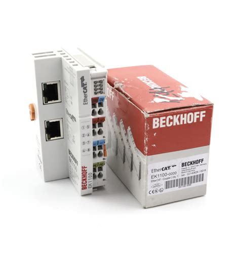 Beckhoff Ek1100 0000 Ethercat Koppler Spares4less Low Cost Industrial Spare Parts 83 19