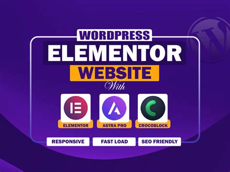 Wordpress Elementor Website With Elementor Pro Upwork
