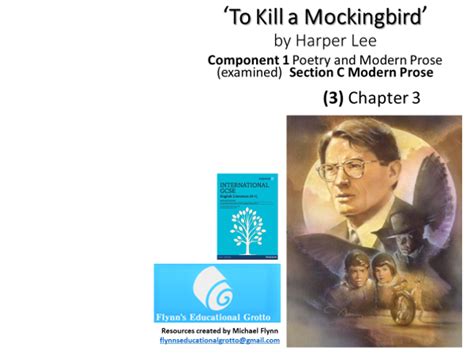 Gcse Literature 3 ‘to Kill A Mockingbird Chapter 3 Teaching