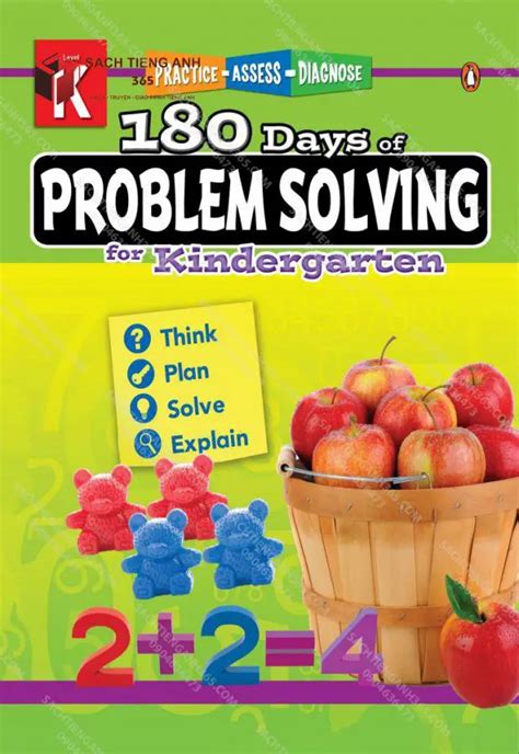 180 Days Of Problem Solving For Kindergarten