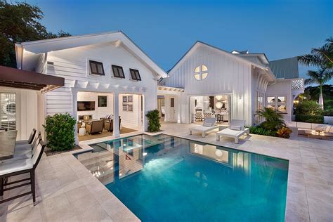 Beach Pool House Designs Sea View Swimming Pool In Modern Loft